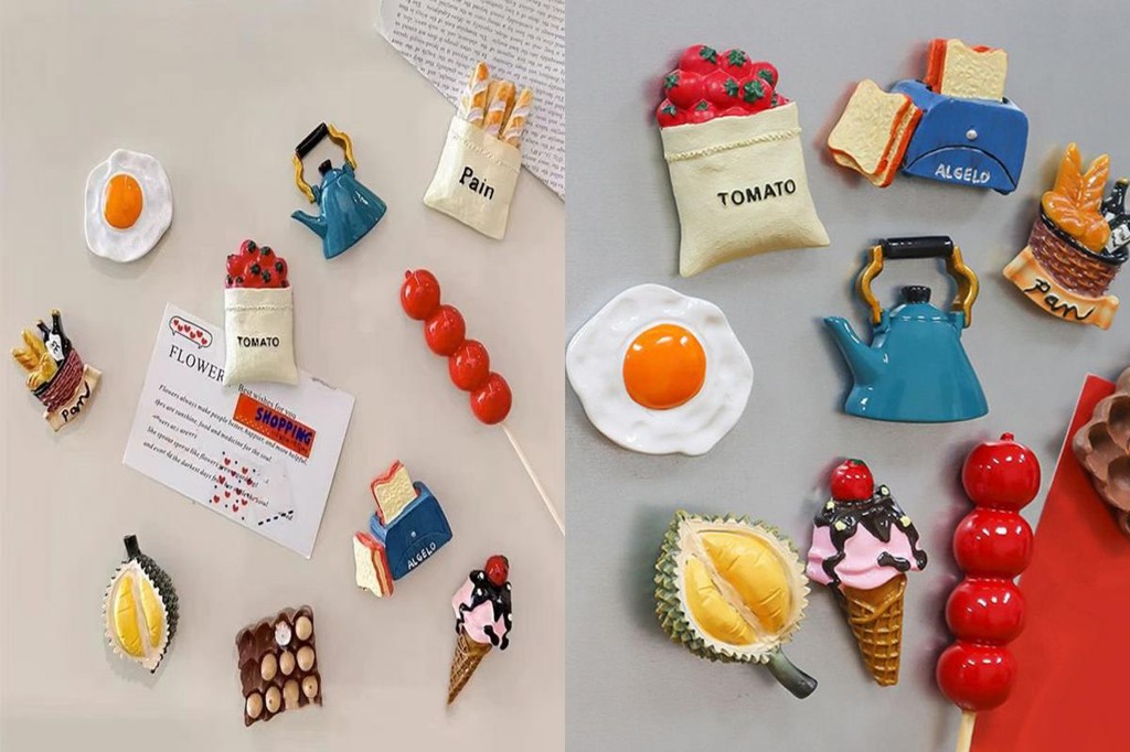SF_ Durian Refrigerator Magnet Food Shape Magnet Southeast Kitchen ...