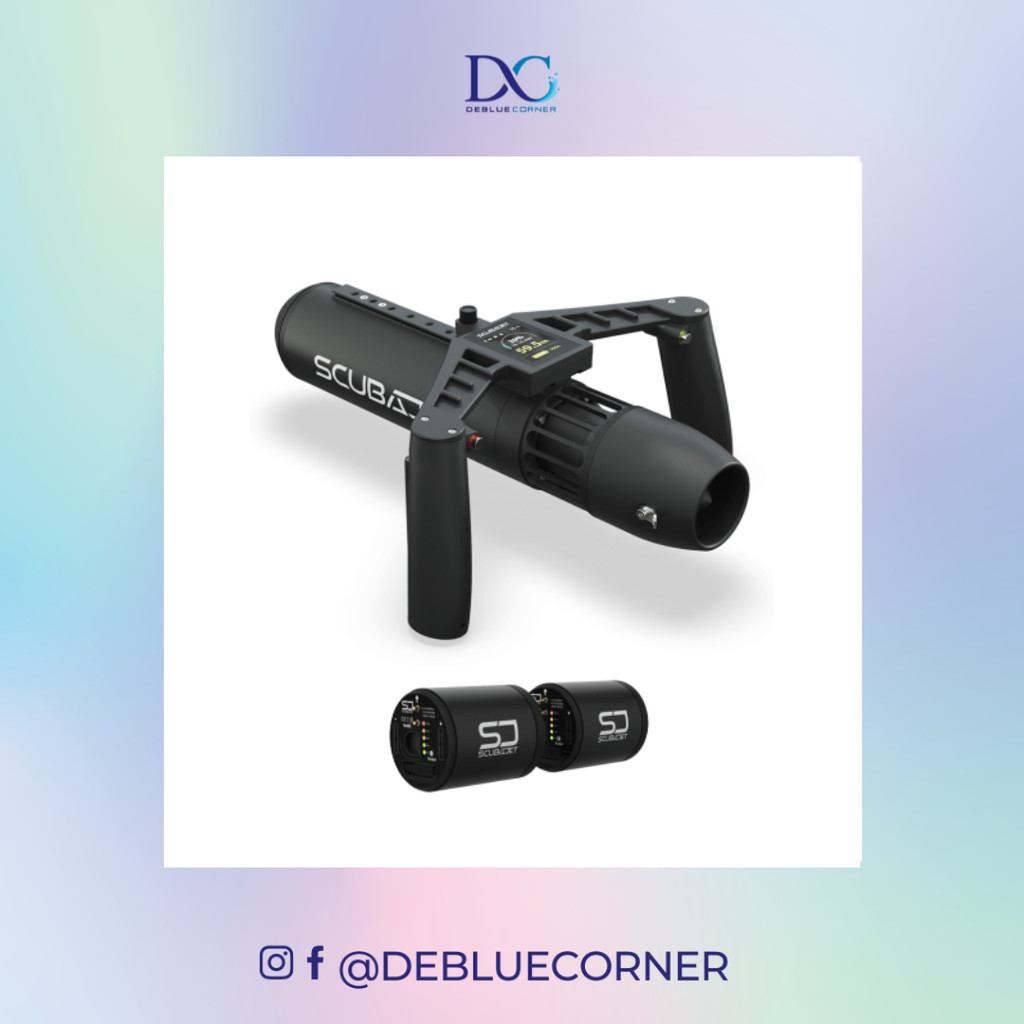 SCUBAJET Pro 200 Dive Kit Underwater Scooter (Scuba Diving/Snorkeling ...