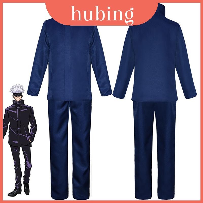 Kaisen Jujutsu Authentic Gojo Satoru Cosplay Costume Wig Men School ...