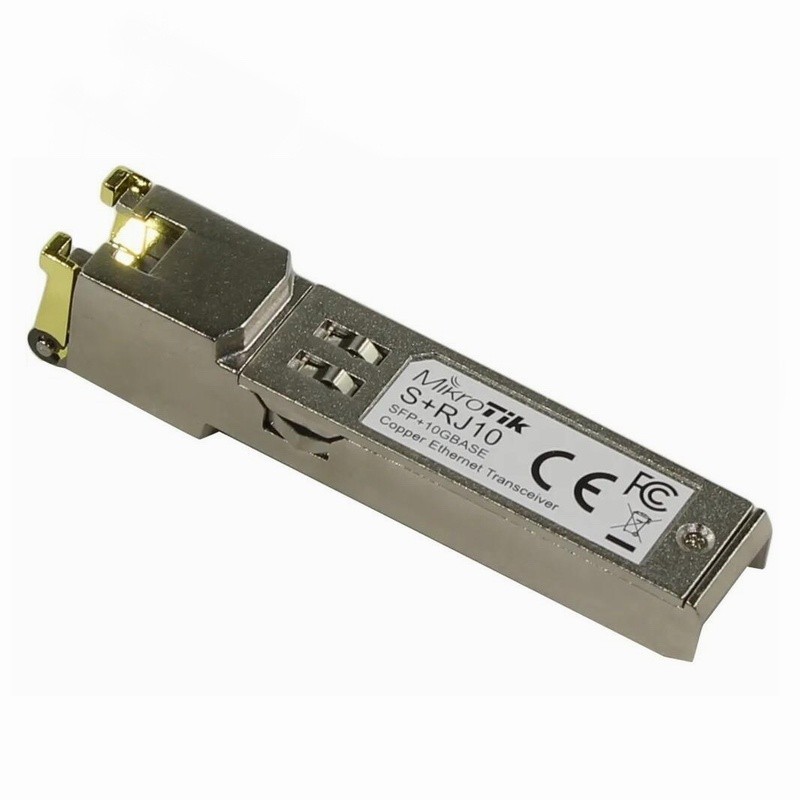 Mikrotik 10G SFP+ to RJ45 SFP+ Transceiver Copper Module and 2.5G 10 ...