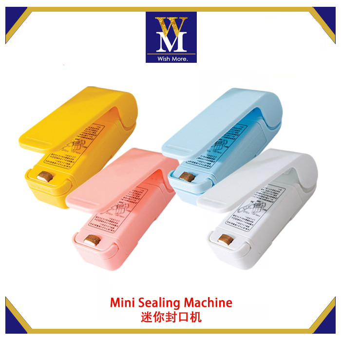 Ready Stock 🔥 Magic Cute Mini Heat Sealing Machine Impulse Sealer Seal ...