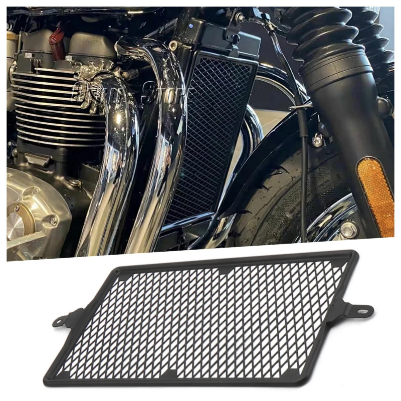 Motorcycle Radiator Guard Grille Cover For Triumph Bonneville T120 T100 ...