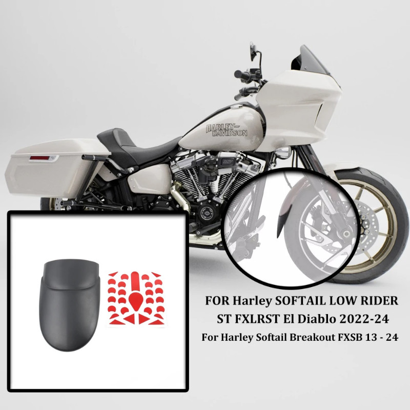 Motorcycle Lengthen Front Fender Rear Fender Mudguard Splash Guard FOR ...