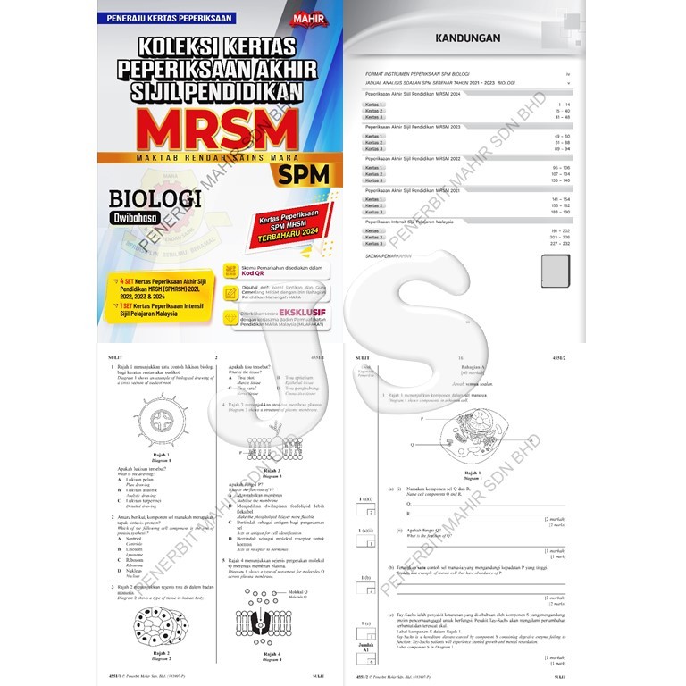 KOLEKSI KERTAS PEPERIKSAAN AKHIR SIJIL PENDIDIKAN MRSM SPM 2025 ...