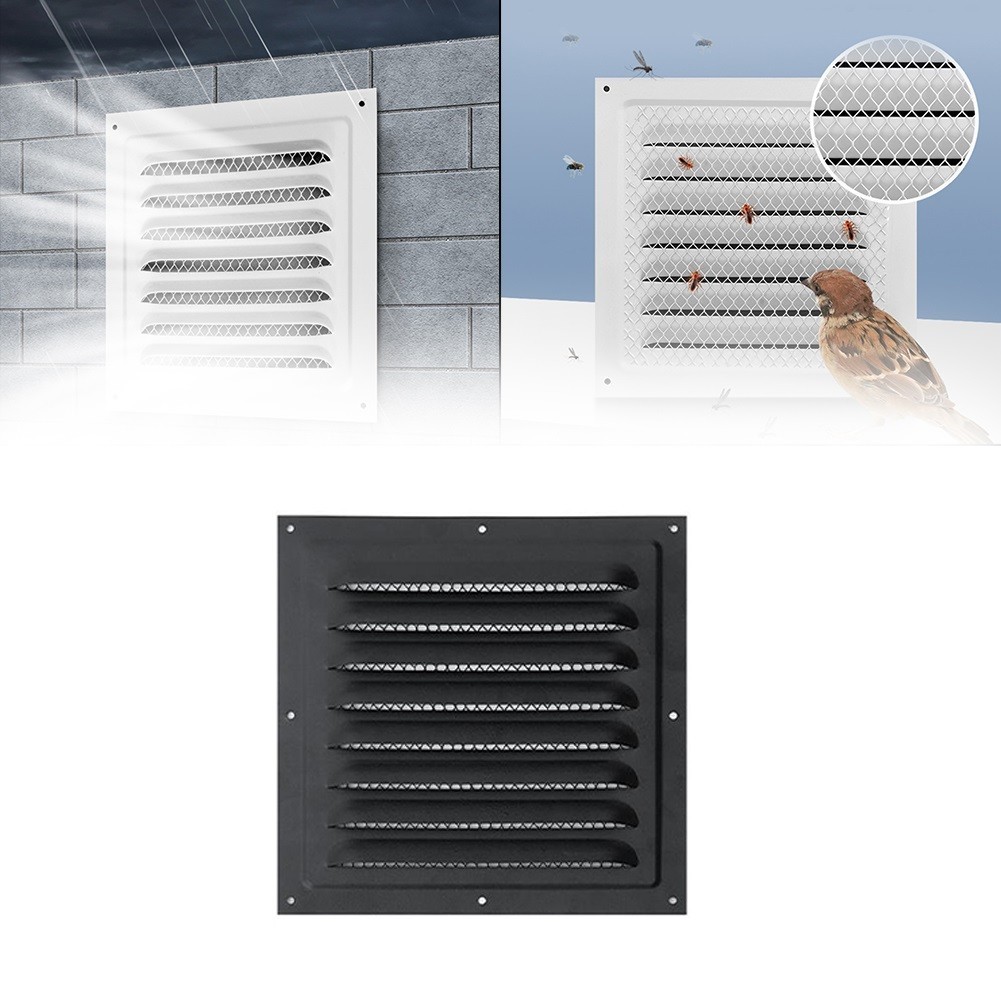 [Super] Louver Vent Grille with Insect Screen Ceiling and Side Wall ...