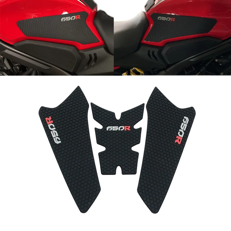 Tank Grip Pads For HONDA CBR650R CB650R 2019-2023 Motorcycle Protector ...