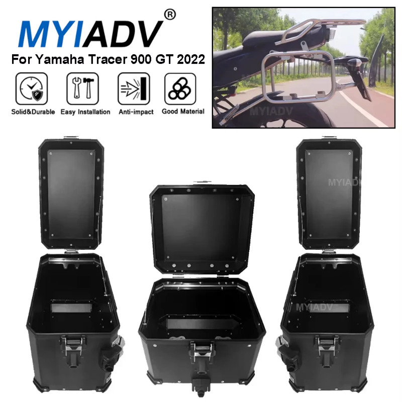 Motorcycle Top Box Bracket Pannier Saddlebag For Yamaha Tracer 900 GT ...