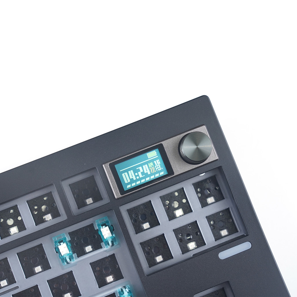 ZUOYA GMK87 TKL 3Mode Mechanical Keyboard Kit 80% VIA Support Hot-Swap ...