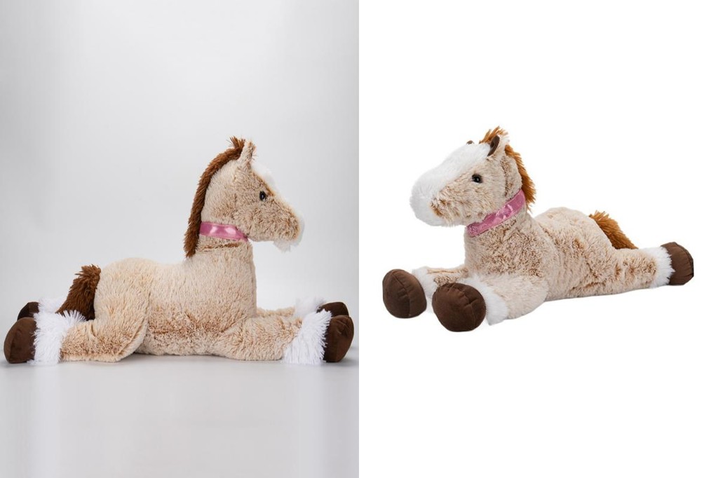 ag Stuffed Horse Plush Toy Ridable Pony Plush Pillow for Kids Jumbo ...