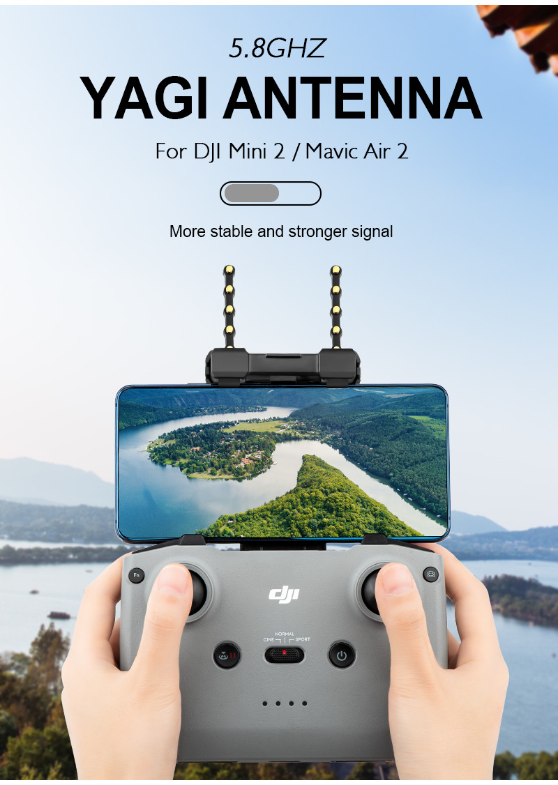 Yagi-Uda Antenna Signal Booster Range Amplifier Extender For DJI Neo ...