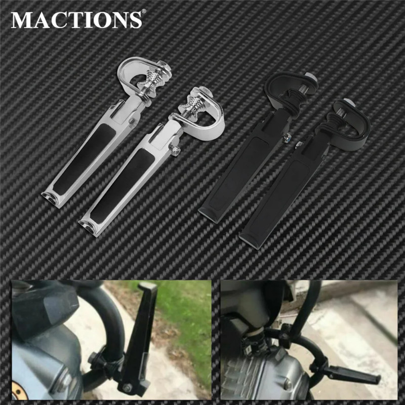 Motorcycle Foot Pegs 25MM 32MM Guard Crash Bars Clamps Mount O-Ring ...