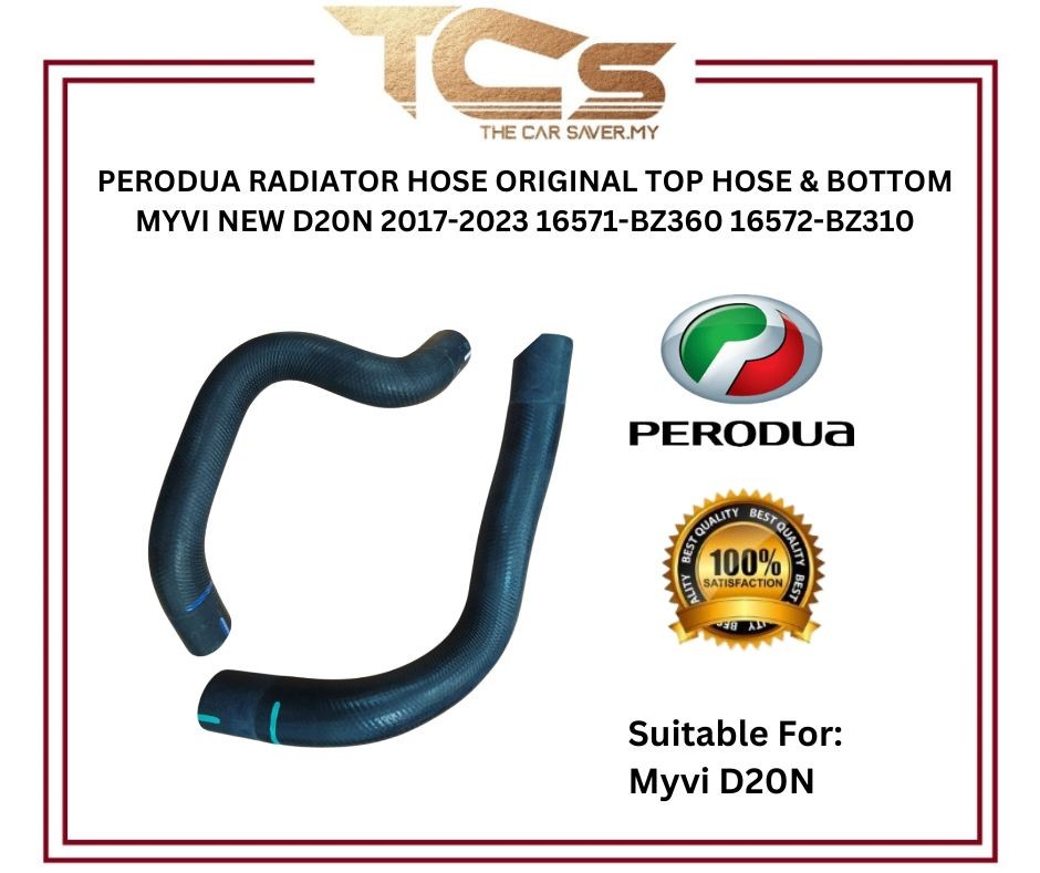 PERODUA RADIATOR HOSE ORIGINAL TOP HOSE & BOTTOM MYVI NEW D20N 2017 ...