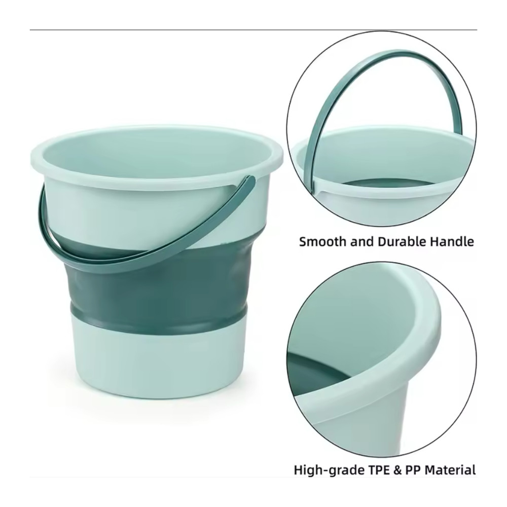 Multifunction Foldable Collapsible Bucket Pail Water Washing Foldable ...