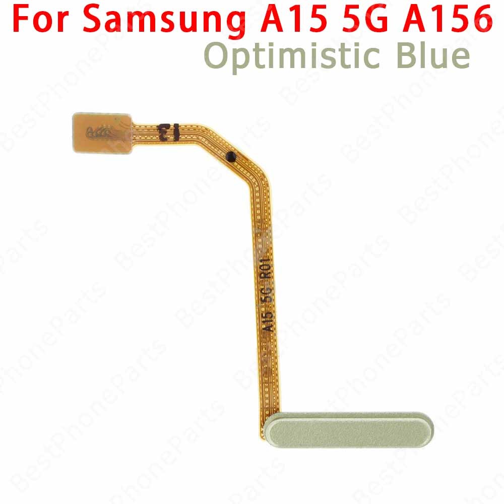 Original Power Button Fingerprint Sensor Flex Cable For Samsung Galaxy ...
