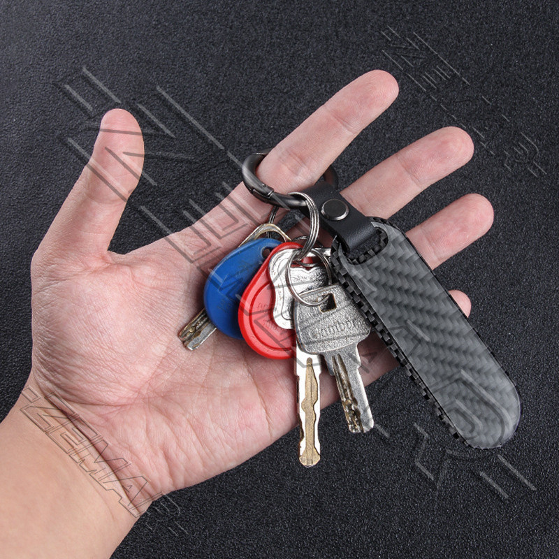 Haval Car Keychain Carbon Fiber Hang Tag Key Buckle Motorcycle Key ...