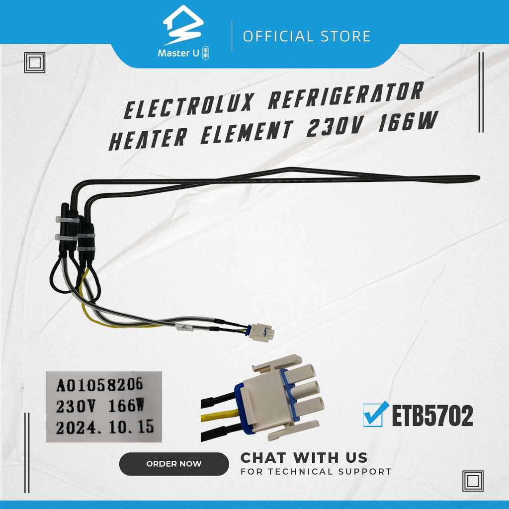 ELECTROLUX REFRIGERATOR HEATER ELEMENT 230V 166W - ETB5702 | Shopee ...