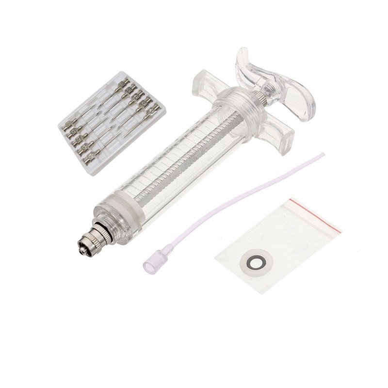 10/20/50ml Fiberglass Syringe Heavy duty Pig syringe+1 Dozen Assorted ...