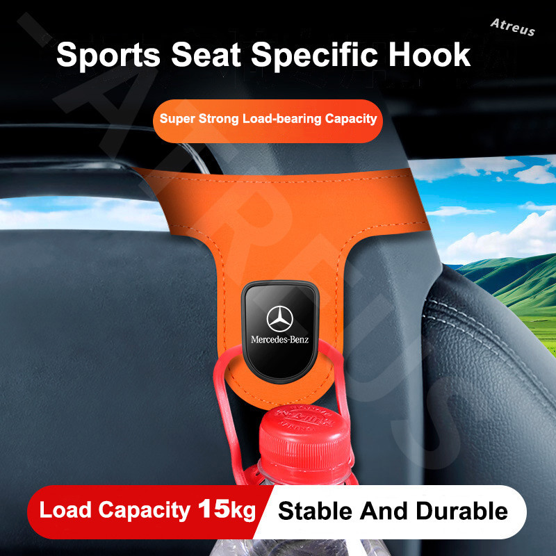 Mercedes Benz Car Sports Seat Back Hook Metal Metal Storage Holder ...