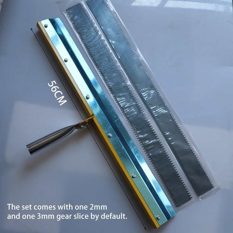 Cement Self-leveling Tool Set, Epoxy Floor Coating Roller with Self ...