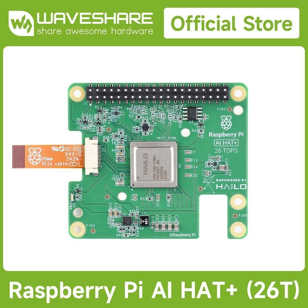 Official Raspberry Pi AI HAT+, Build-in Hailo-8 AI Accelerator To ...