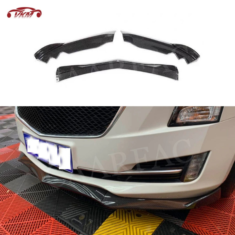 Front Lip Bumper Chin Splitters Cover Trim Spoiler for Cadillac ATS ...