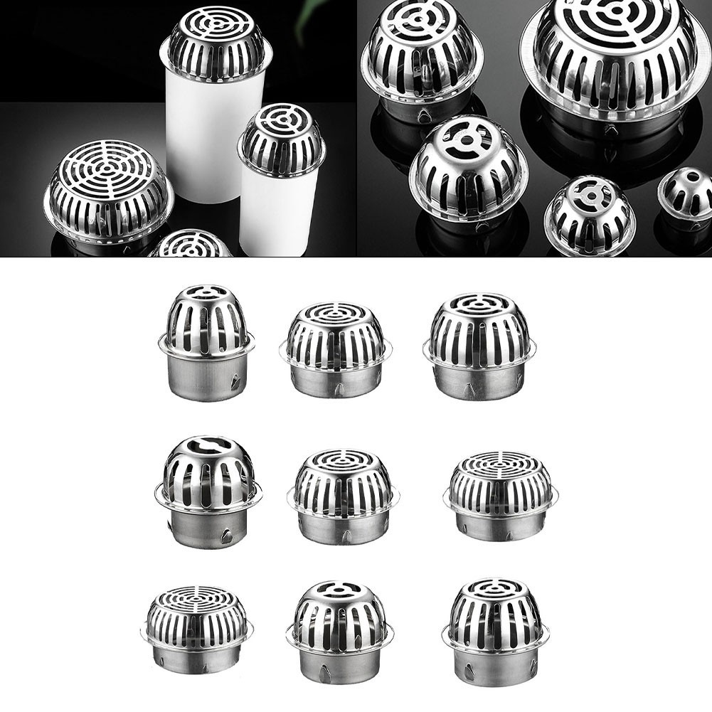 JUMLEE ️Stainless Steel Anti-Clog Roof Floor Drain Gutter Sewer Drain ...