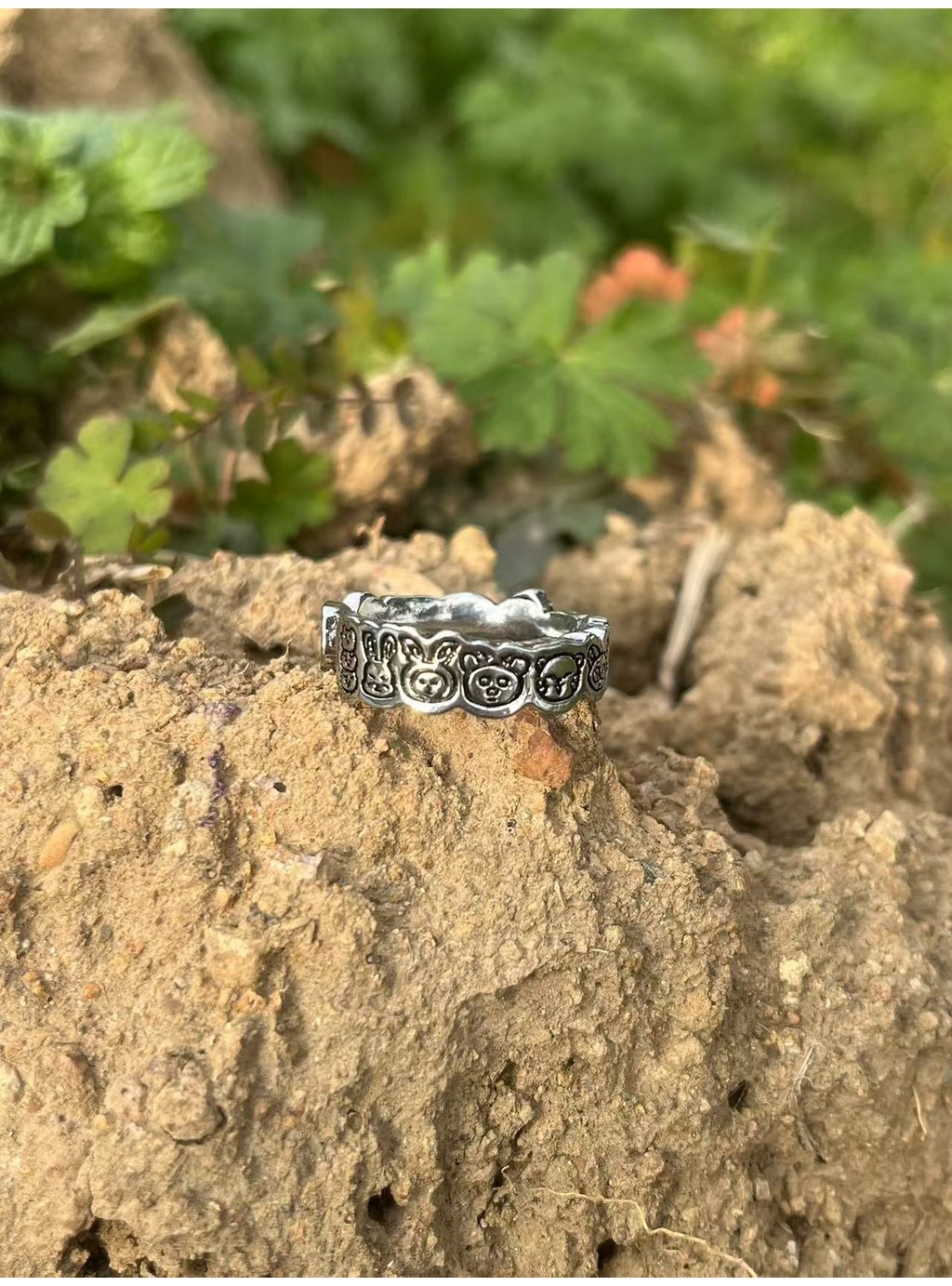 Kpop Idol Seventeen Rings Miniteen Cute Cartoon Face Pattern Ring ...