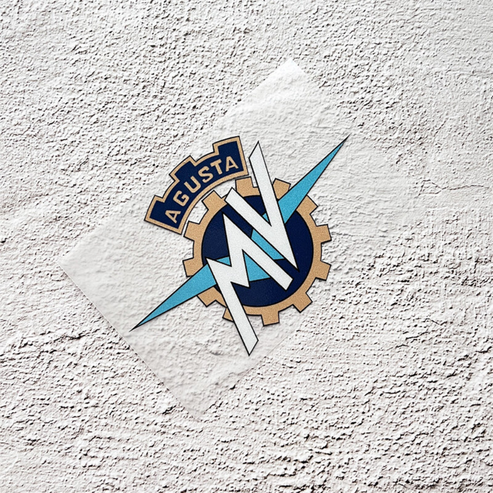 Reflective Sticker MV Agusta helmet Motorcycle Front Windshield Decor ...