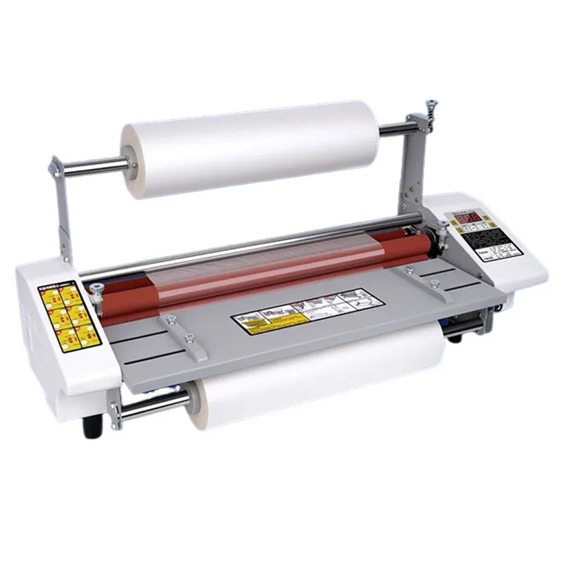 Desktop A3 Paper Laminating Machine Four Roller Cold Hot Laminator ...