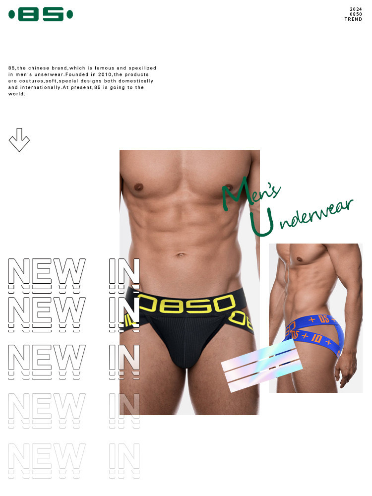 Breathable Fitness Man Cotton Underwear Sports Briefs Men Underpants Low Waist Hip Raise Panties ...