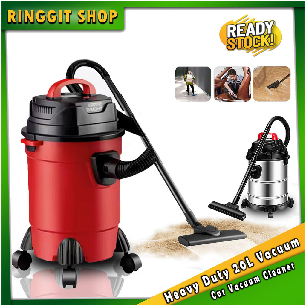 Ringgit Shop Vacuum Cleaner 18L Heavy Duty 3in1 Stainless Steel Vacuum ...