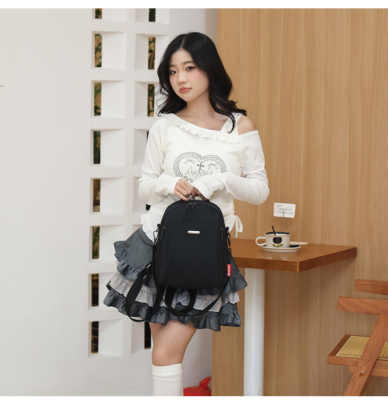 LABER LEE Oxford Women Backpack Casual School Bag Girl'S Fashionable ...
