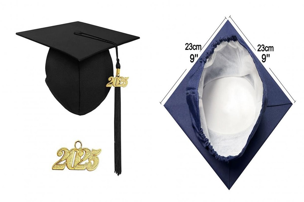 2025 Graduation Badge Lightweight Graduation Cap 2025 Graduation Cap ...