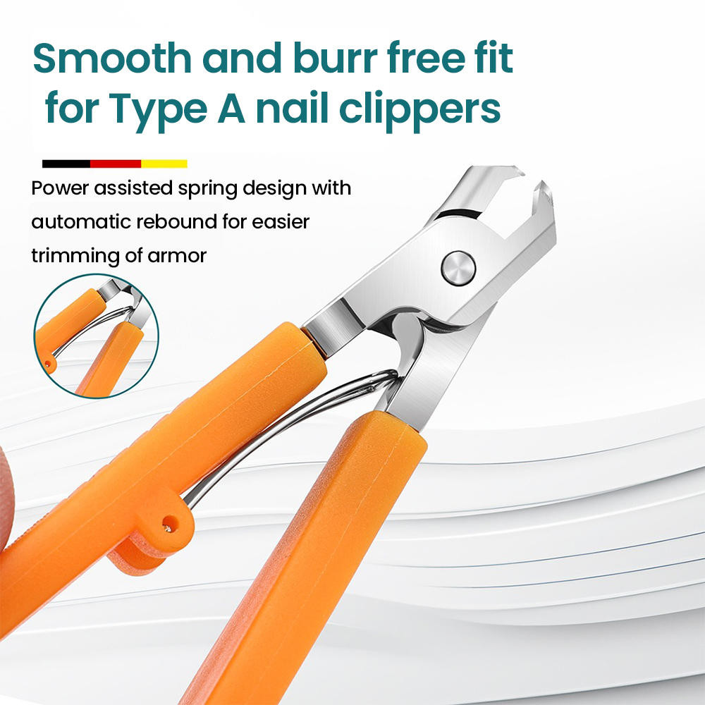 指甲钳 Slanted Nail Clippers Wide Jaw Opening Anti-Splash Nail Clipper ...