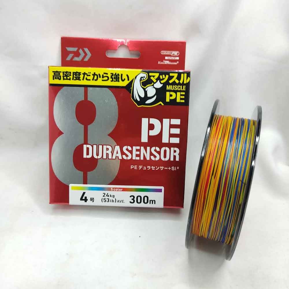 DAIWA UVF PE Durasensor X8 +SI2 300m Braid PE Line Braided 5Color | Shopee Malaysia