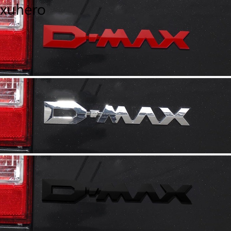 3D Car Emblem Sticker Rear Trunk & Front Grille 4X4 SPORT D-MAX Logo ...