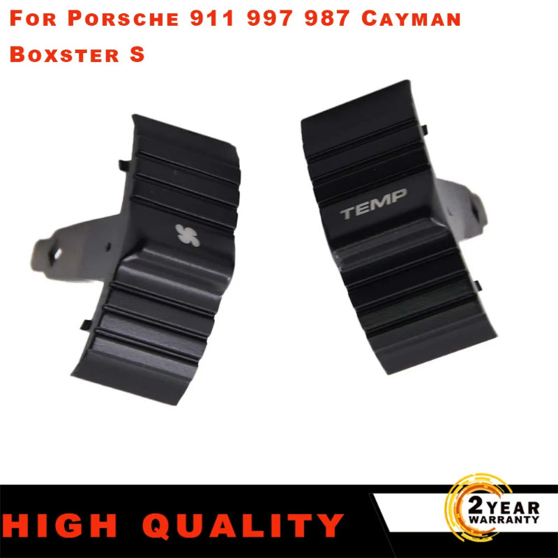 Climate Control HVAC A/C TEMP Button Set Fit For Porsche 911 997 987 ...