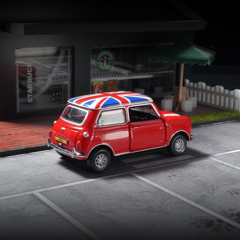 Weiying TINY 1: 50 BMW MINICOOPER MK1 Union Jack Red Simulation Alloy ...