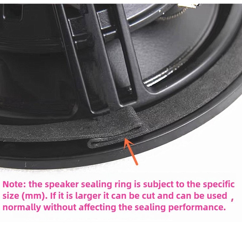 Universal EVA Speaker Seal Speaker Foam Shell Sealing Ring for Car ...