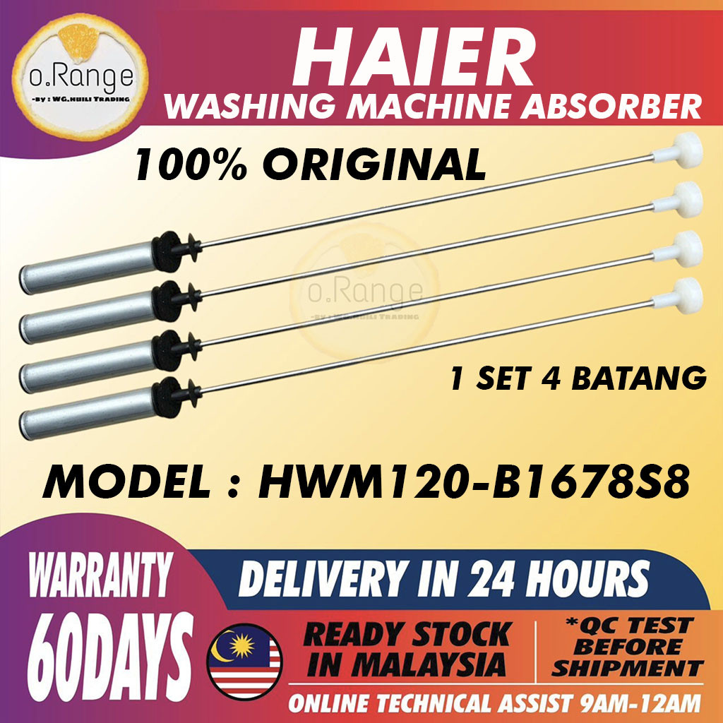 (100% ORIGINAL) HWM120-B1678S8 HAIER WASHING MACHINE ABSORBER (DAMPER ...