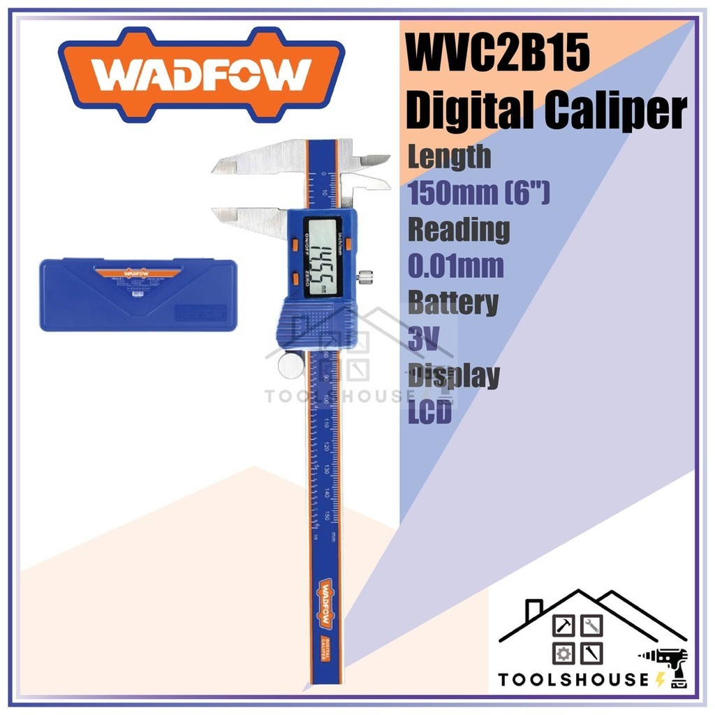 Wadfow WVC2B15 Digital Caliper (0mm-150mm) 数字卡尺 | Shopee Malaysia