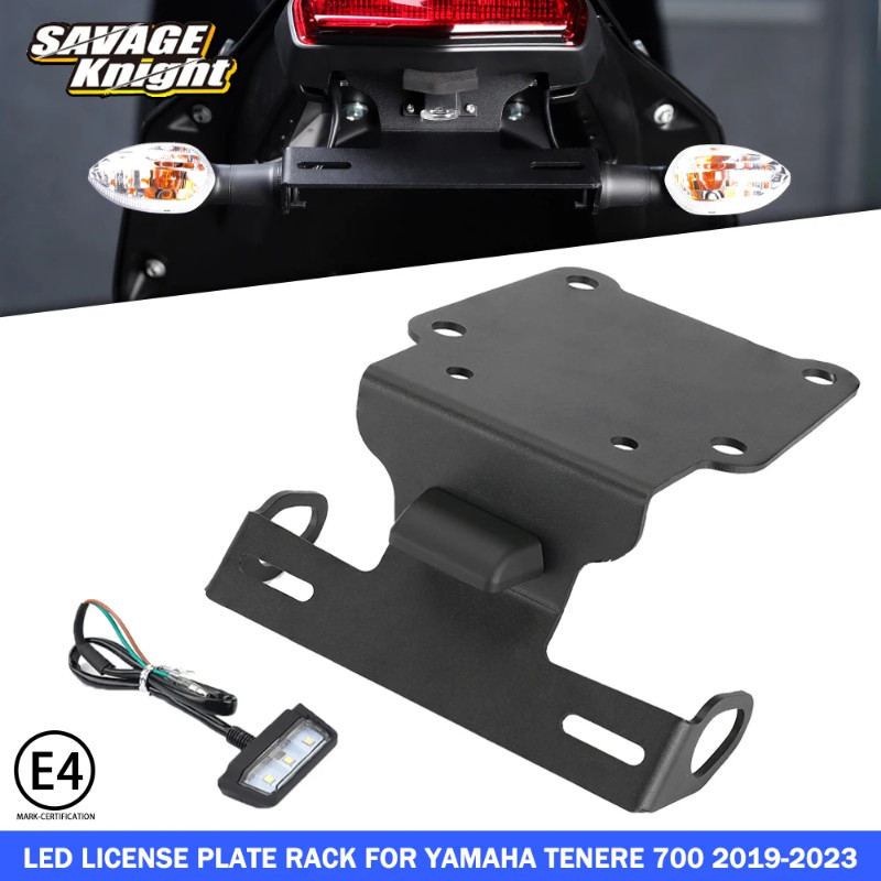 LED Light Tail Tidy Rear License Plate Bracket Holder Motorcycle Fender ...