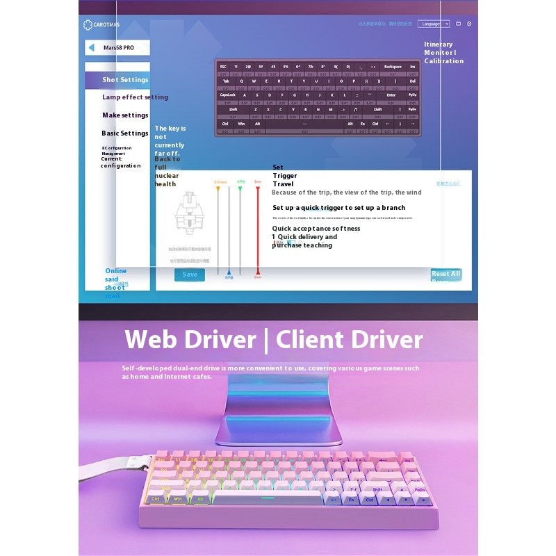 carotmas mercury68 Magnetic axis 8k68 magnetic axis keyboard 0 dead ...