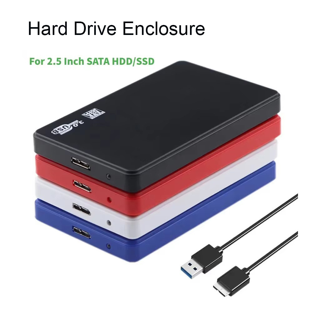 2.5 Inch USB 3.0 To Sata External Hard Disk Drive Case 2.5" HDD SSD ...