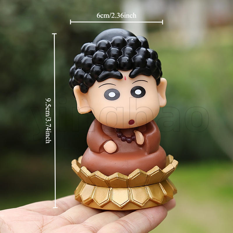 10CM Anime Crayon Shin-chan cos Lord Buddha Cutecake toppers dolls ...