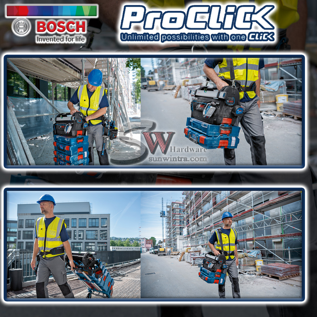 Bosch ProClick Tool Bag GWT 20 Professional #1600A0265Z Tool Bag GWT20 ...
