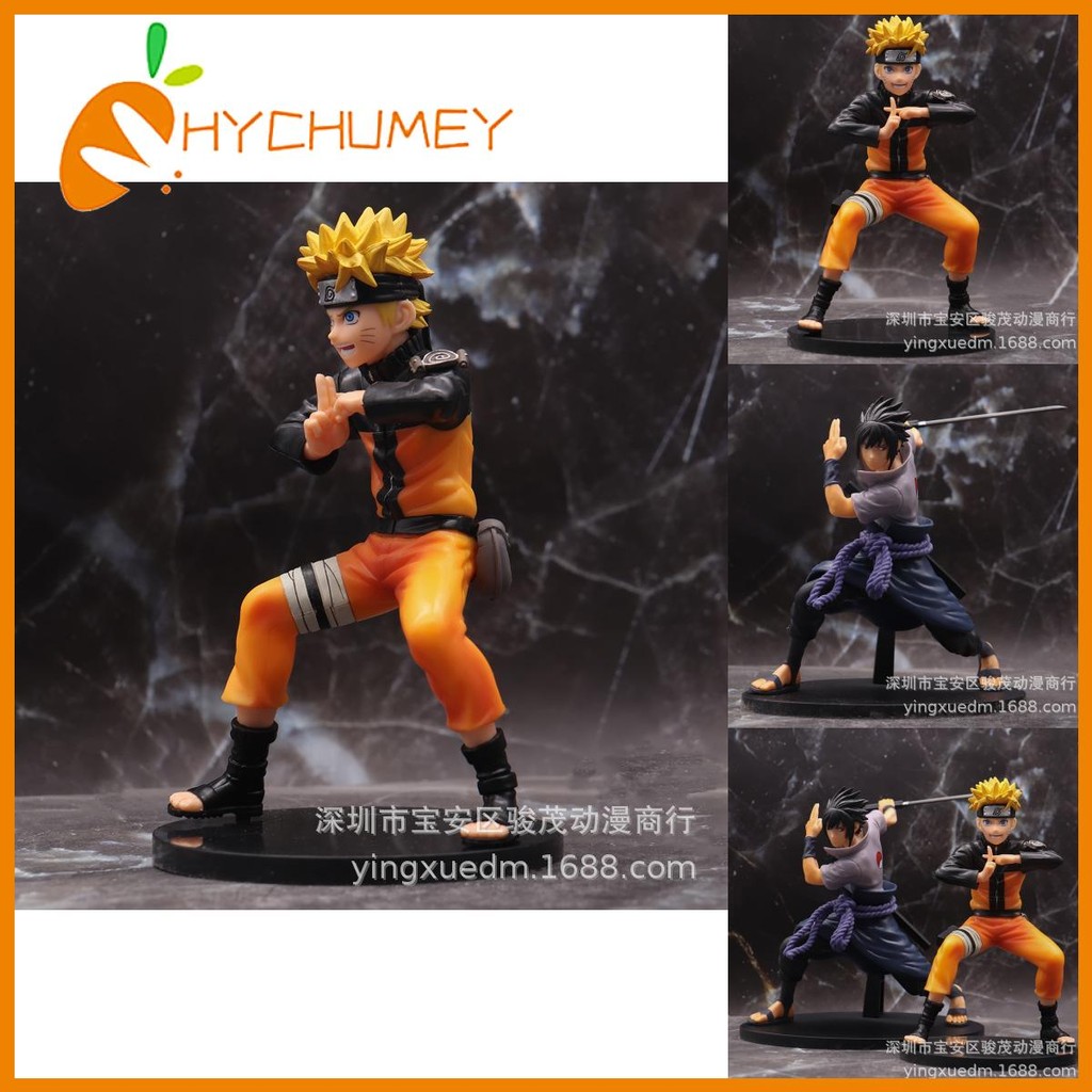 Naruto Edition Limited 20th Anniversary Sasuke Vs Naruto Figurine ...