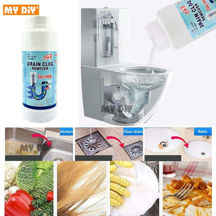 Clog Remover Powder Pipeline Dredging Powder Drain Clog Remover Power ...