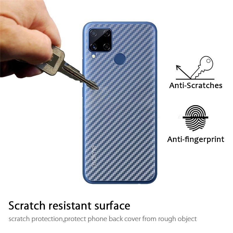 Carbon Fiber Back film For VIVO X200 Pro Mini X100s X100 Ultra X90 X80 X70 X60 Pro+ Plus 4G 5G ...