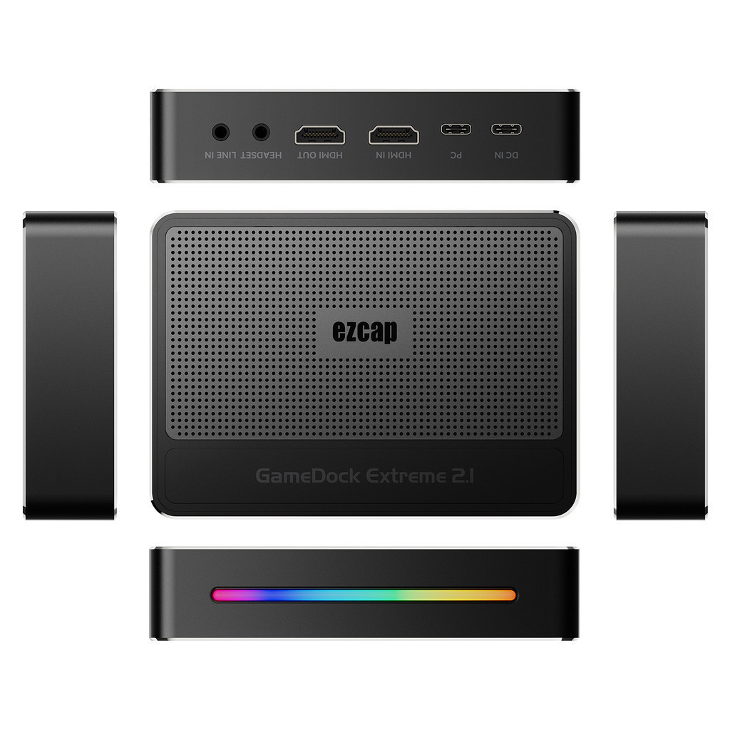 Ezcap 364 GameDock Extreme 2.1 HDMI To USB Type-C Video Capture Card 8K ...
